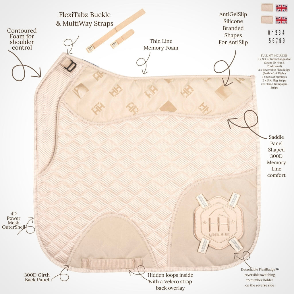 The BEST Competition Pad to Help with Saddle Slip! - HORZEHOODS of course!